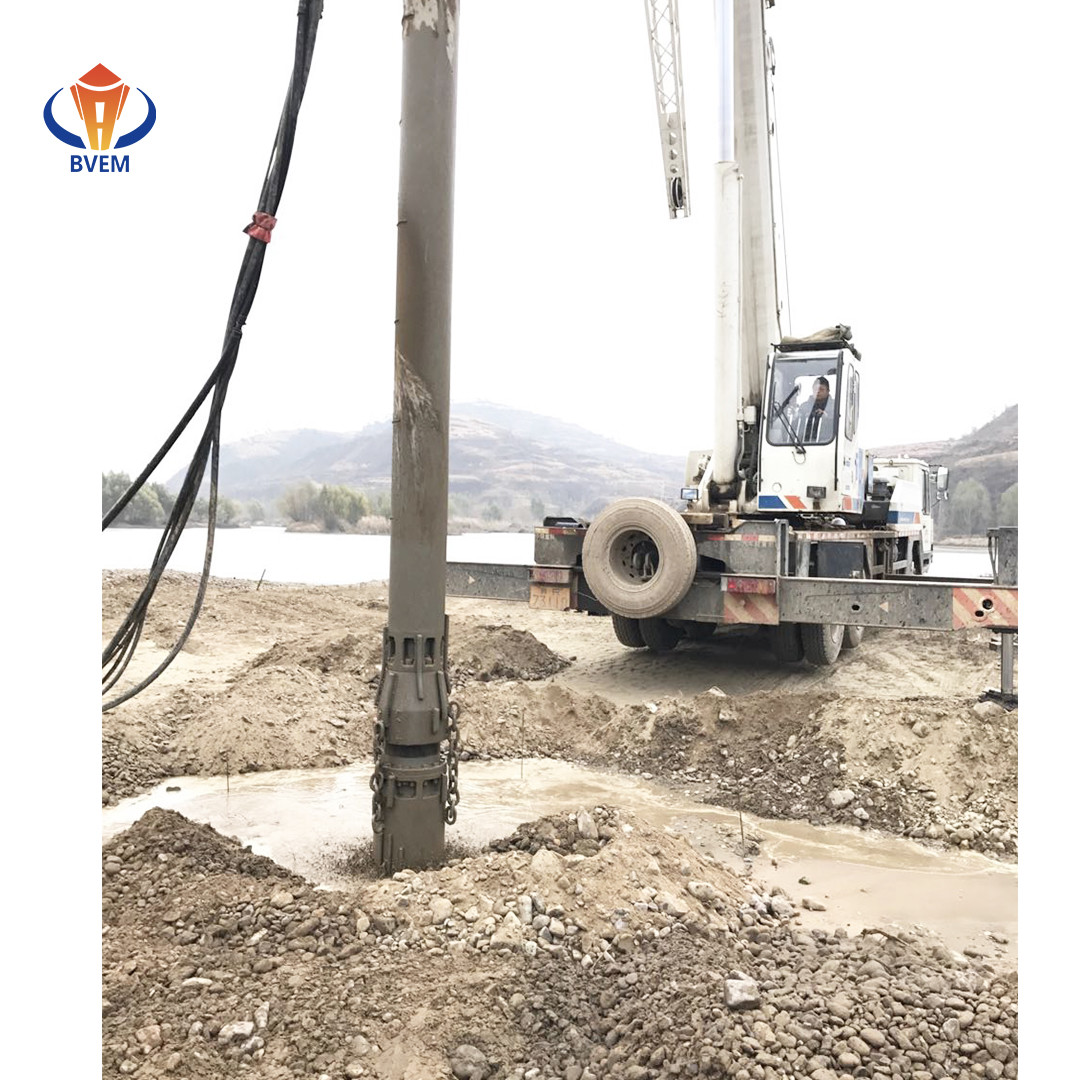 High Performance Vibroflot Equipment Vibro Compaction Piling Engineering