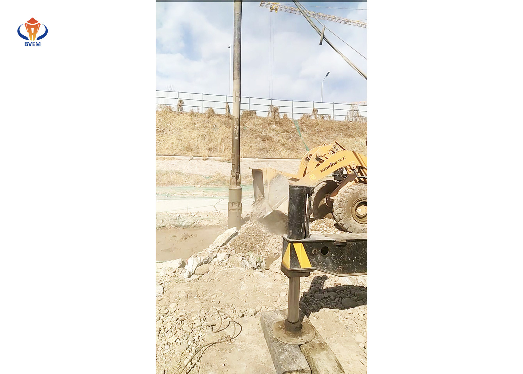 Professional Vibro Replacement Machine Vibroflotation Compaction Of ...