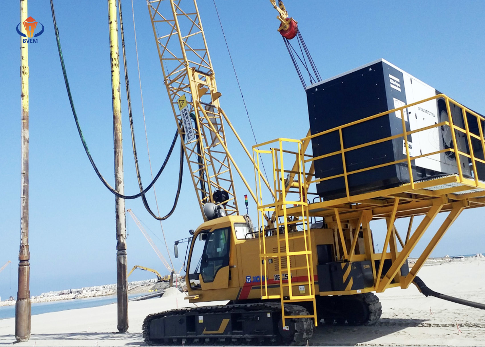 Industrial Vibroflotation Compaction Device Better Ground Vibro Soil Improvement