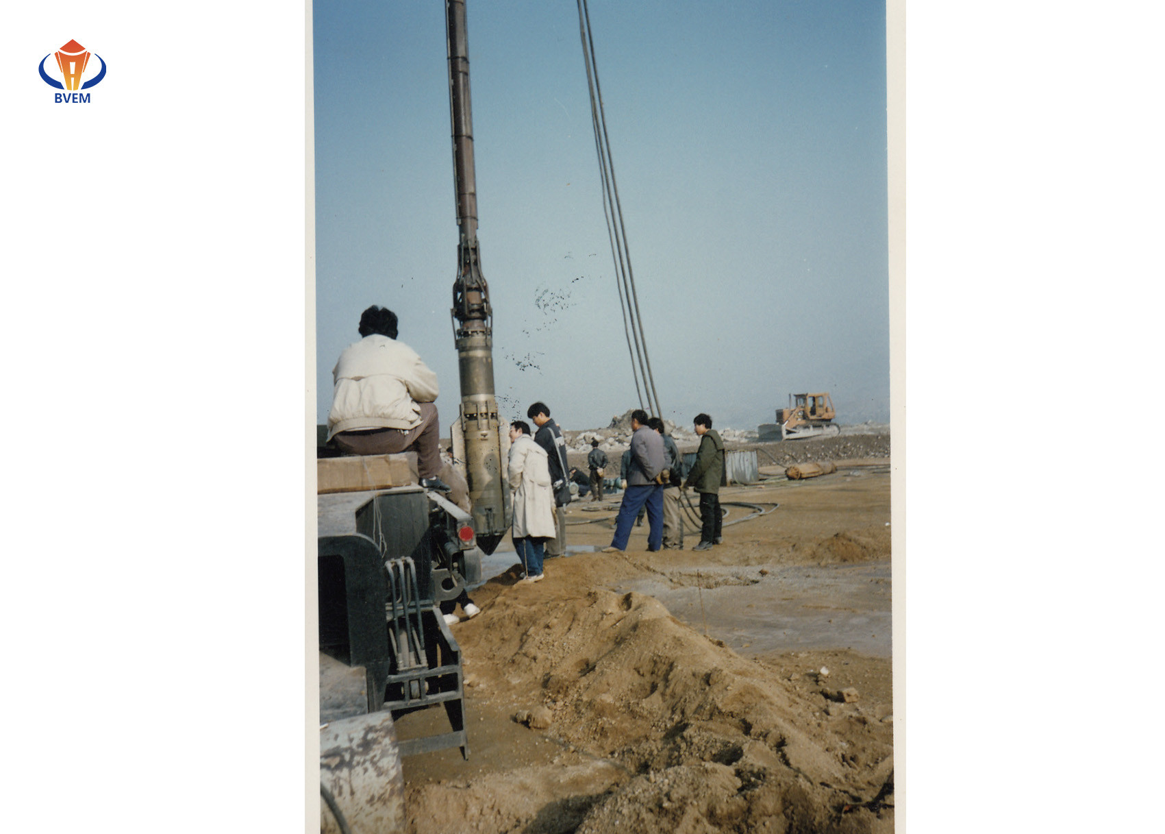 Professional Vibroflotation Compaction Stone Columns Soil Improvement