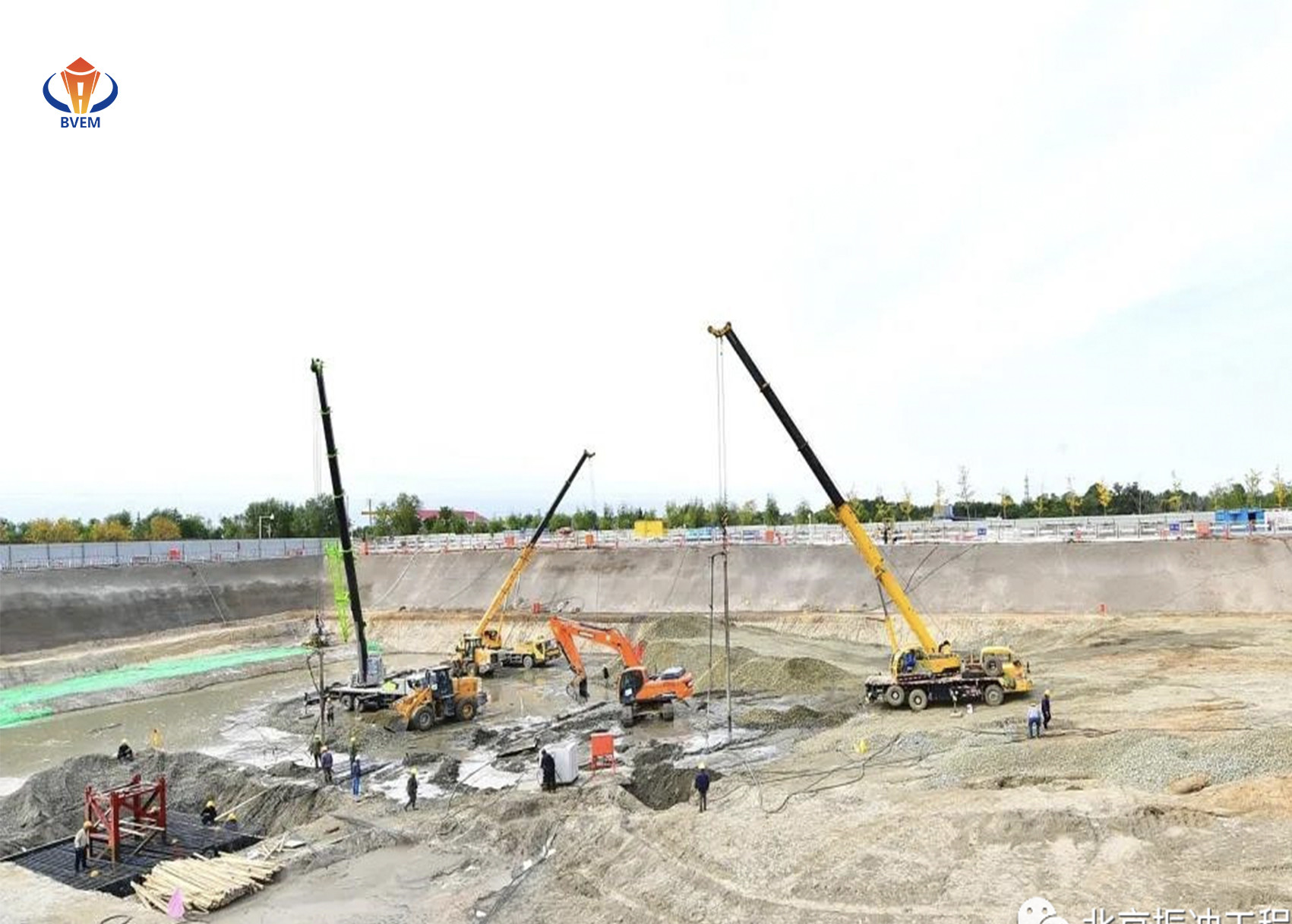 260kw Sand Piling Construction Vibroflotation Compaction