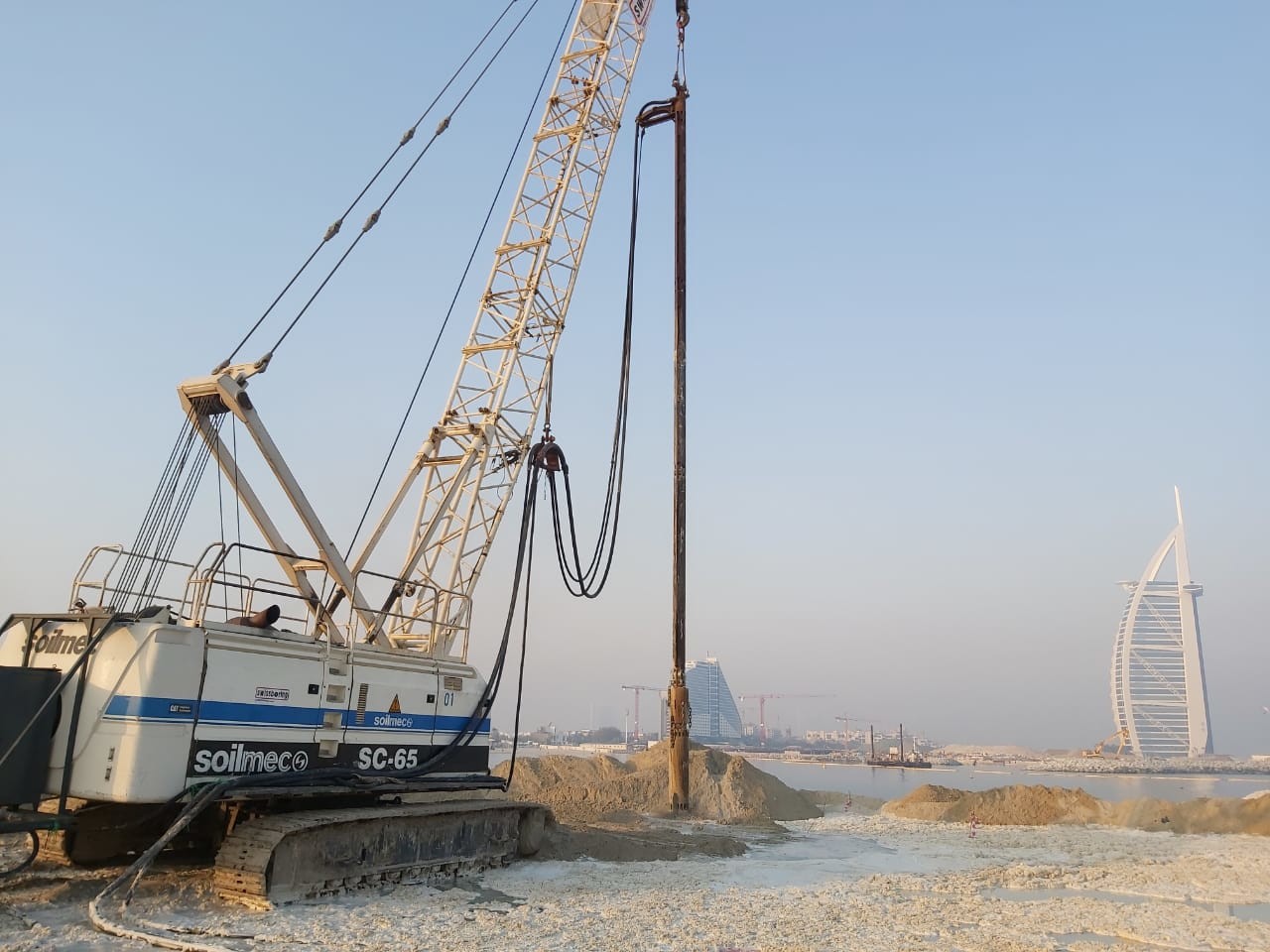 Bvem Vibroflotation Compaction Deep Foundation 260kw Vibroflot Device ...